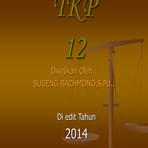 Tkp 12 | PPT