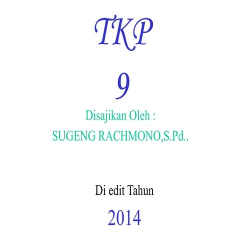 Tkp 9 | PPSX