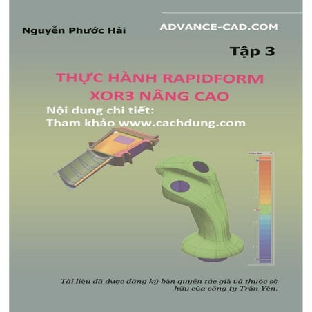 Thực hành thiết kế ngược Rapidform nâng cao | PDF