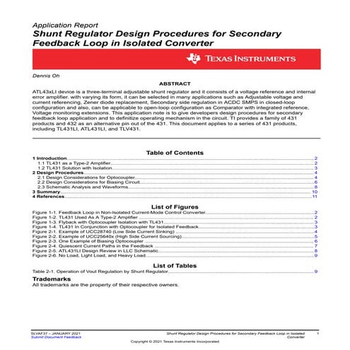 TL431 - Shunt Regulator Design Procedures for Secondary.pdf