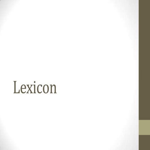 Tla.lexicon | PPT