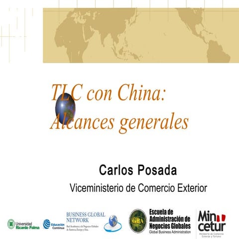 Tlc Peru-China | PPTX
