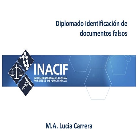Introducción a la Documentoscopia | PDF