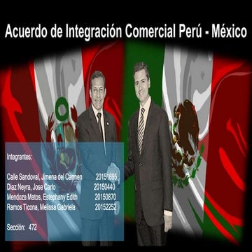 TLC Perú - México | PPTX