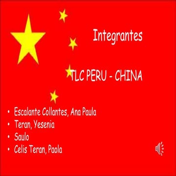 TLC Perú - China | PPTX