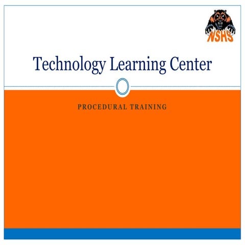 Module 1 - TLC Training | PPTX