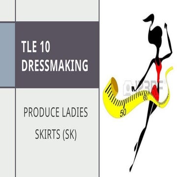 Elements and principles of design in Dressmaking | PPT