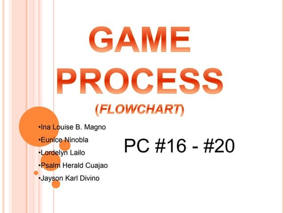 Game flow chart | PPT