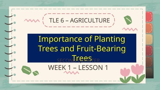 Importance of Planting and Propagating Trees | PPTX | Woodworking | Arts and Crafts