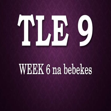TLE 10.pptx | Free Download