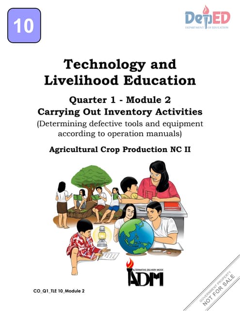 7_8. TLE Agricultural Crop Production Quarter 1 Module 1_ Farm Tools ...