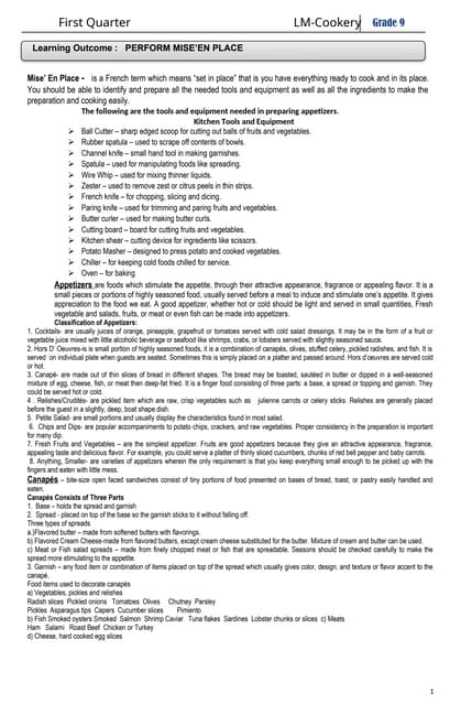 6. CLASSIFICATION OF APPETIZERS-quarter 1 TLE 9.pptx