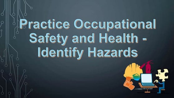 Occupational health and safety procedures | PPTX | Death, Injury, or ...