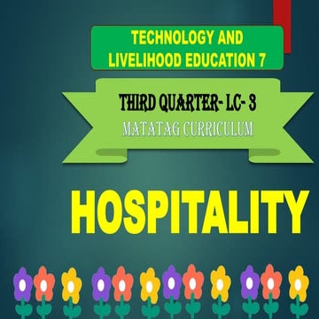 TECHNOLOGY LIVELIHOOD EDUCATION 7 QUARTER 3.pptx