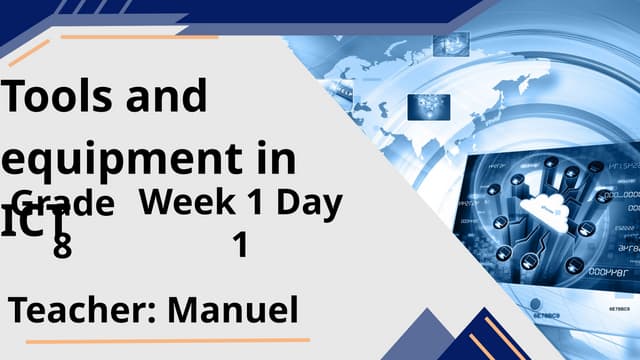 TLE 8 QUARTER 1 MODULE WEEK 1 MATATAG CURRICULUM | PDF