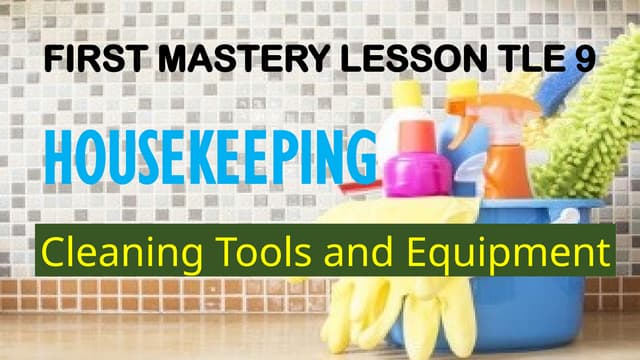 TLE 7 Lesson 1 - 2nd Quarter | PPTX