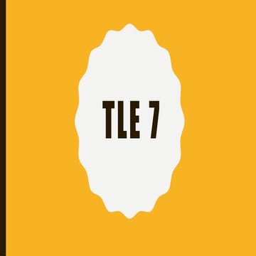 TLE BINARY Technology Livelihood Education | PPTX | Technology & Computing