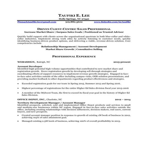 T lee resume 1016 1-2 | PDF