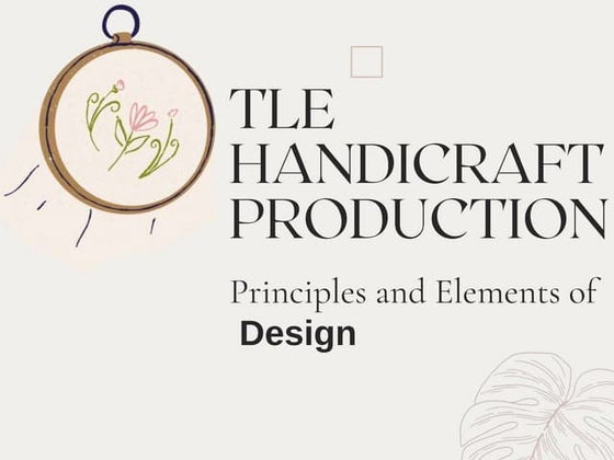 types of handicraft and example of handicrafts | PPTX