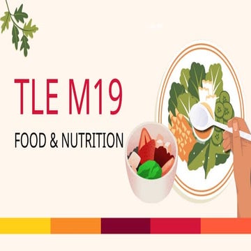 The Six Essential Nutrients: Lesson Plan And Worksheet | PDF