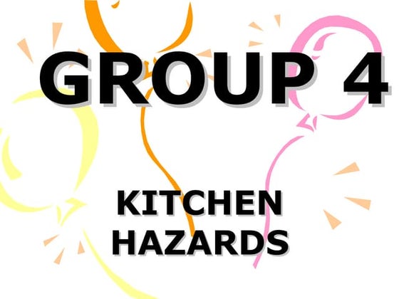 KITCHEN SAFETY PRESENTATION | PPT