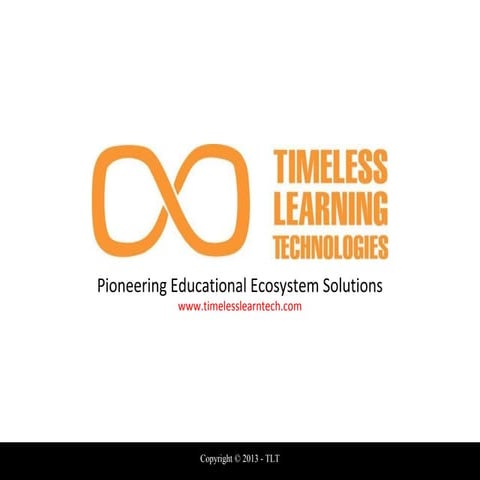 Timeless Learning Technologies. | PPT