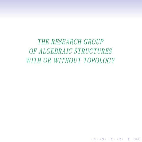 TLU algebraic | PDF | Physics | Science