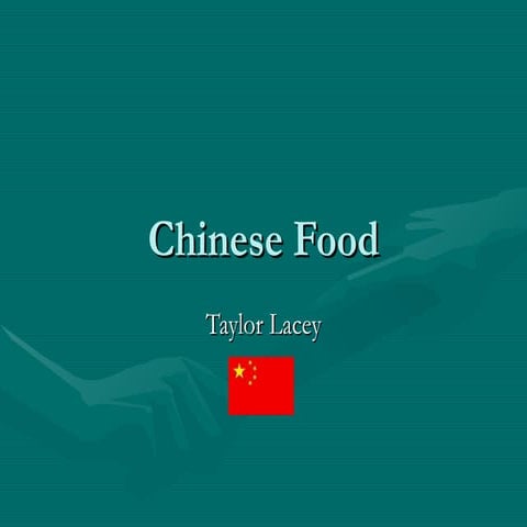 Chinese Foods | PPT