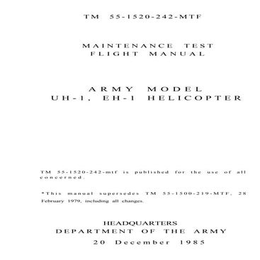Tm 55-1520-242-mtf | PDF