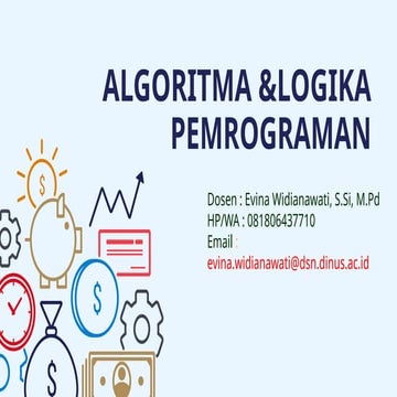 Belajar Algoritma Pemograman dengan Mudah | PPT