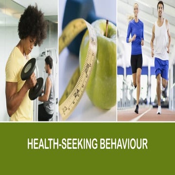 TM 10_HEALTH-SEEKING BEHAVIOUR IN PHARMACY pptx | PPTX