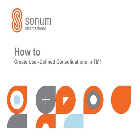Create User Defined Consolidations In Tm1 Ppt Computing Technology And Computing