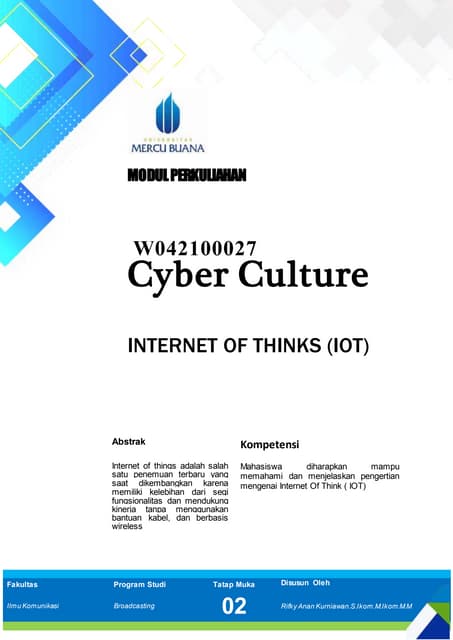 Internet of things | PPT