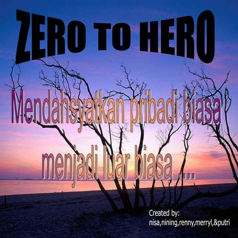 PRESENTASI MOTIVASI FROM ZERO TO HERO.PPT