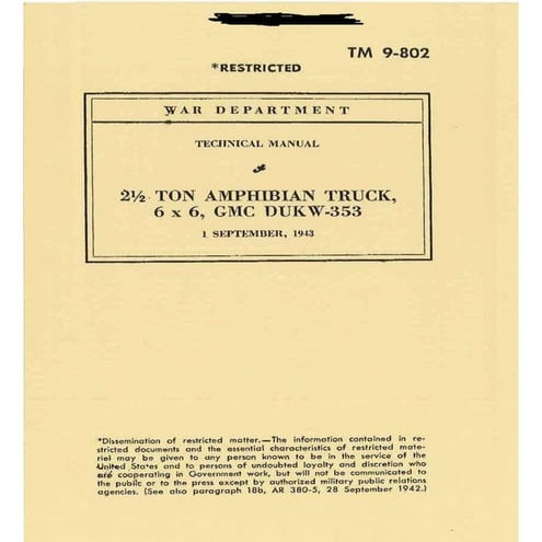 TM 9-802 | PDF