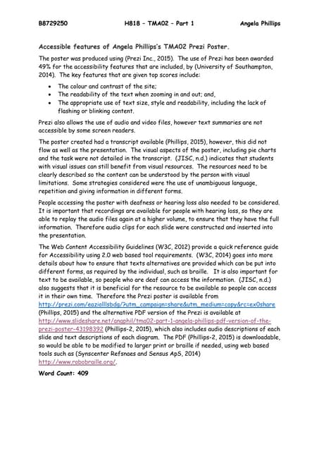 Tma02 part 2 extended | PDF