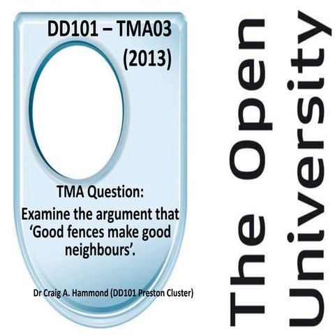 Tma03-April 2013 presentation | PPTX