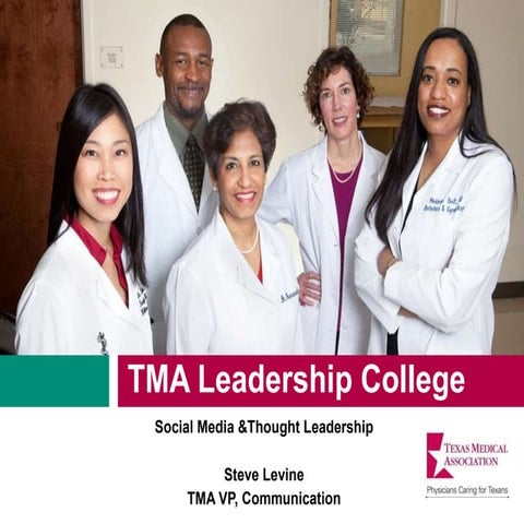 TMA Leadership College: Social Media and Thought Leadership for ...