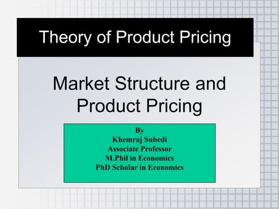 Theory of Profit | PPT