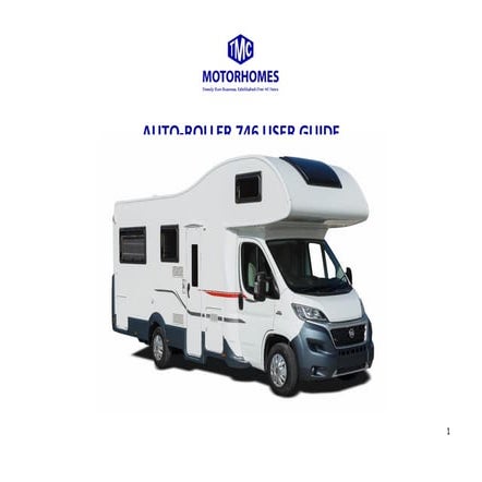 Roller Team Auto-Roller 746 | TMC Motorhomes | PDF
