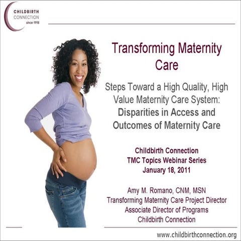 Implementing Shared Decision Making in Maternity Care | PPT