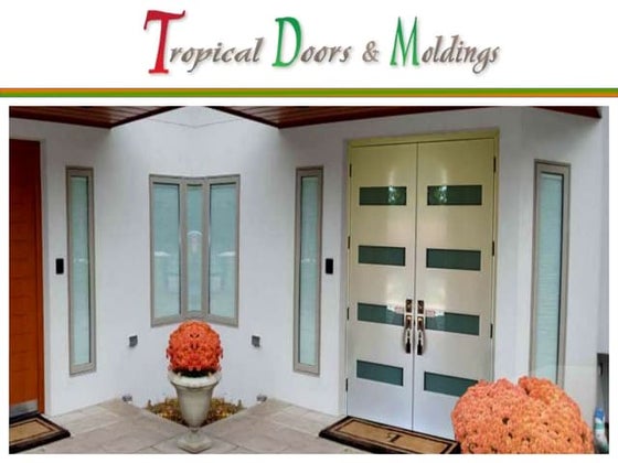 Fiberglass doors Miami | PPT