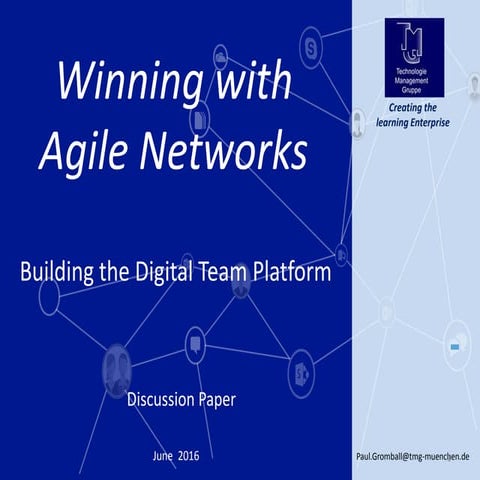 Winning With Agile Networks Ppt