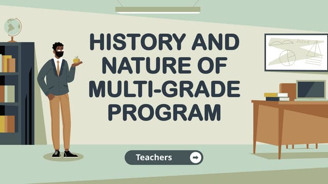 Multi-grade-class powerpoint presentation | PPT