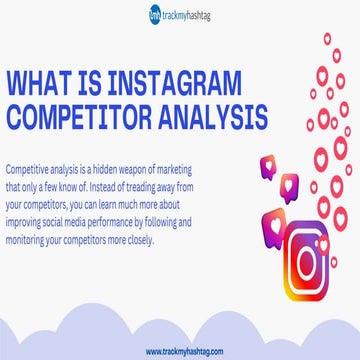 How To Do An Instagram Competitor Analysis In 2024 (Tips & Tools) | PDF