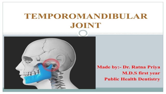 Internal Derangement of Temporomandibular Joint-A review of Anatomy ...
