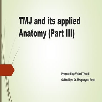 Treatment of TMDs.pptx