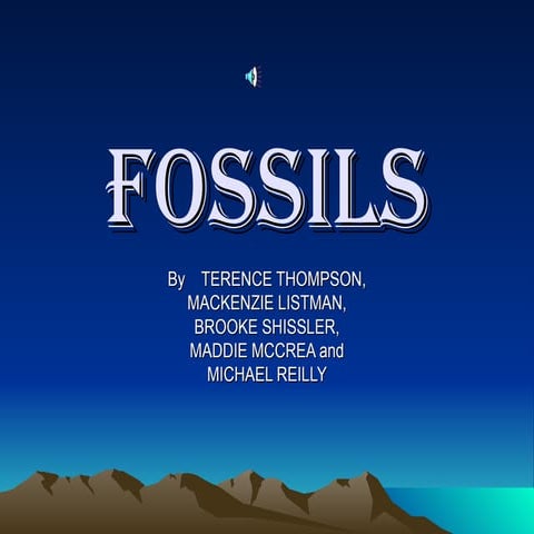 Fossils | PPT