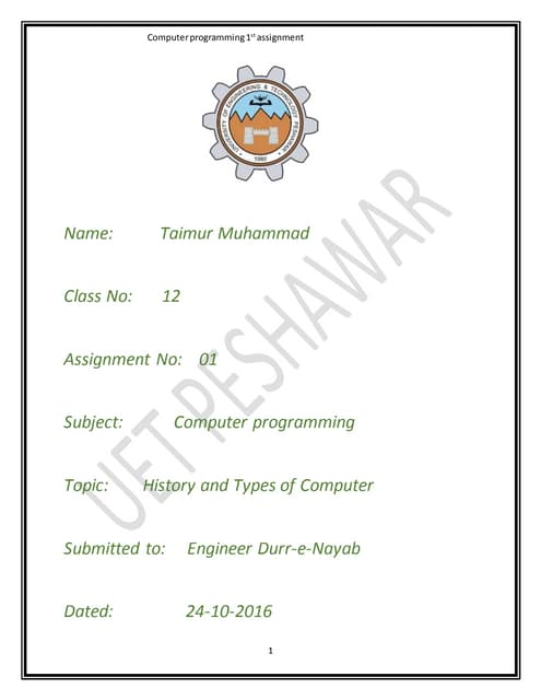 2nd generation of computer | PPT
