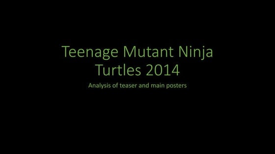 Main and teaser seeing is believing posters | PPTX